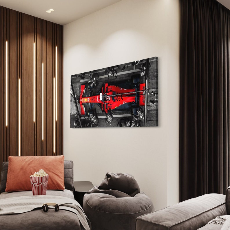 Formula 1 Ferrari Motivational Canvas Wall Art Poster Print - Etsy