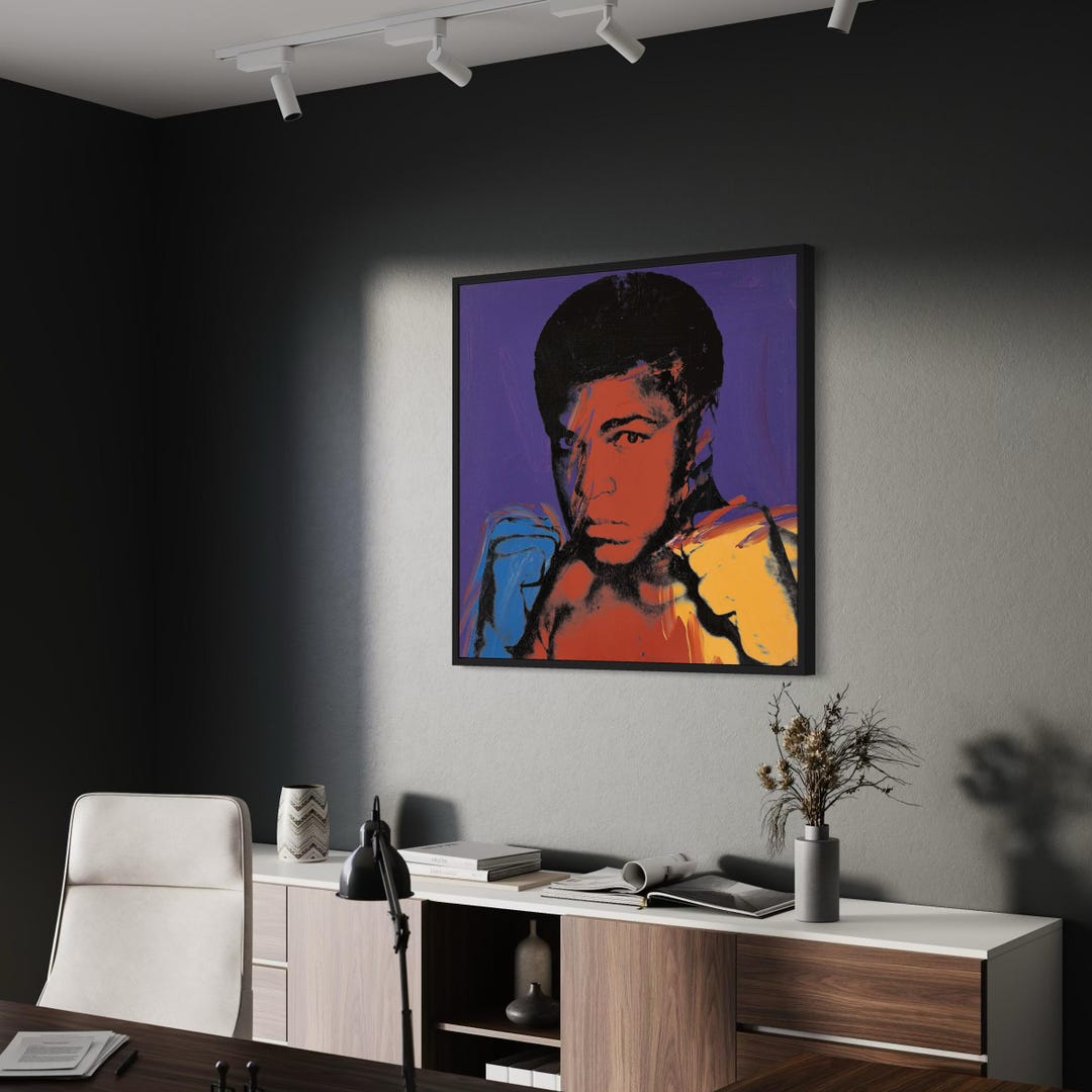Muhammad Ali Vintage Art Reproduction (1928-1987): Canvas Wall Art ...