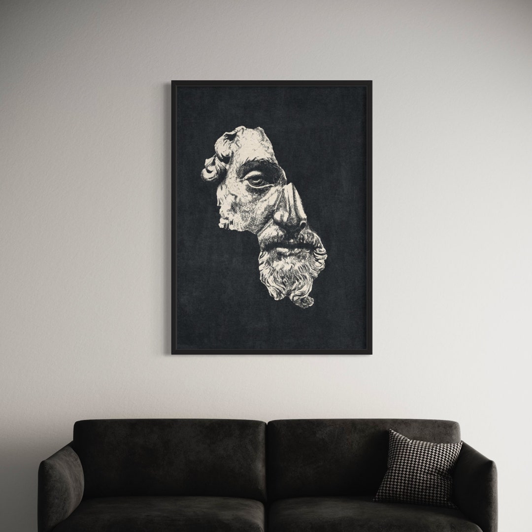 Marcus Aurelius Antoninus Augustus Canvas Wall Art, Modern Home ...