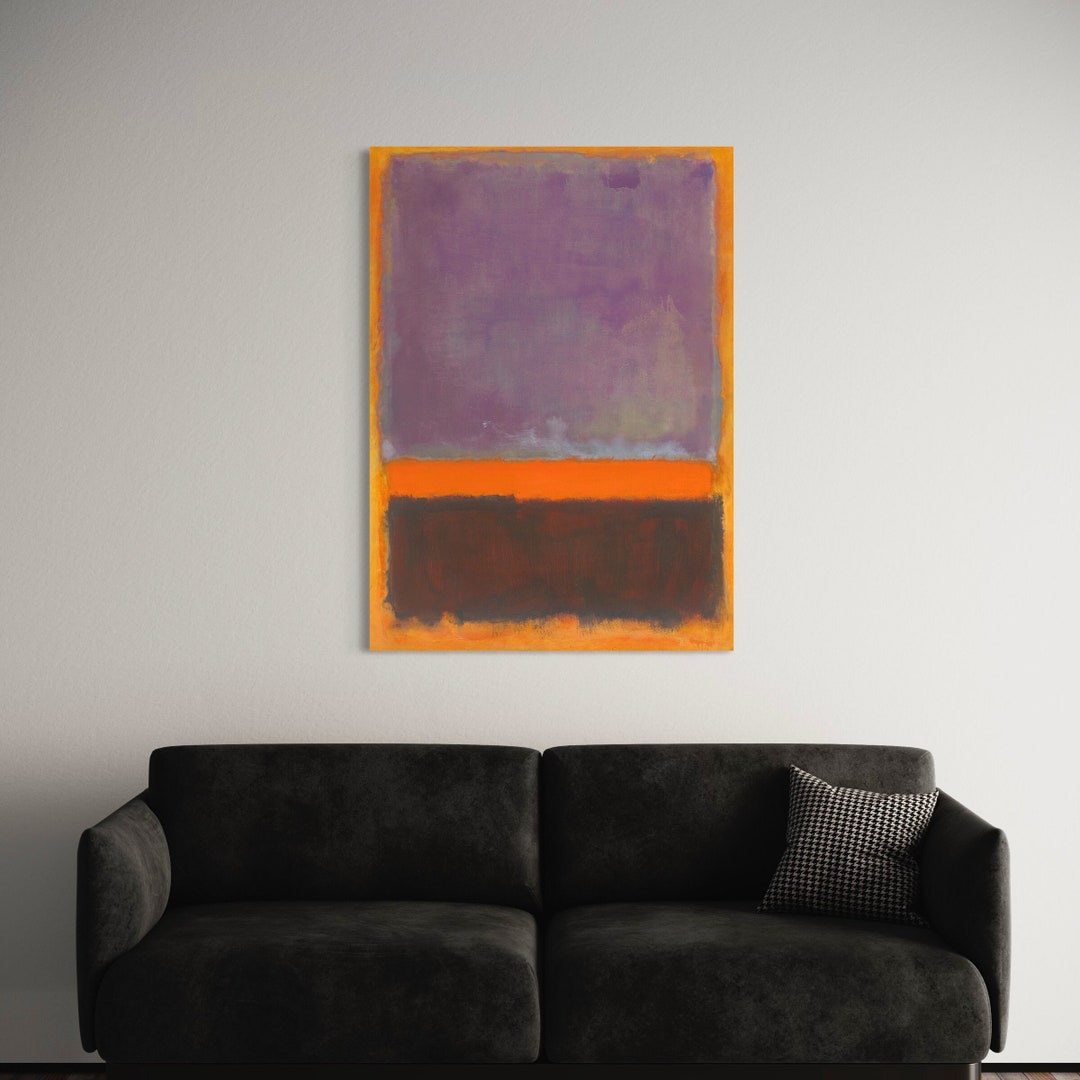 Mark Rothko Untitled 1952 Canvas Wall Art Poster Print Abstract ...