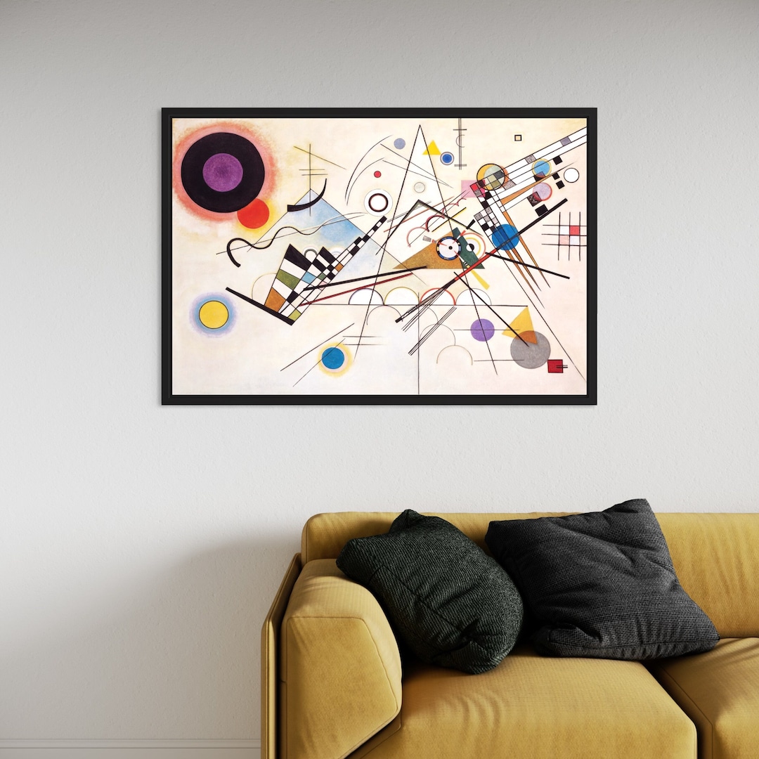 Wassily Kandinsky Composition VIII 1923 Canvas Wall Art | Geometric ...