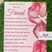 Remembering A Special Friend Grave Card Friend Funeral - Etsy