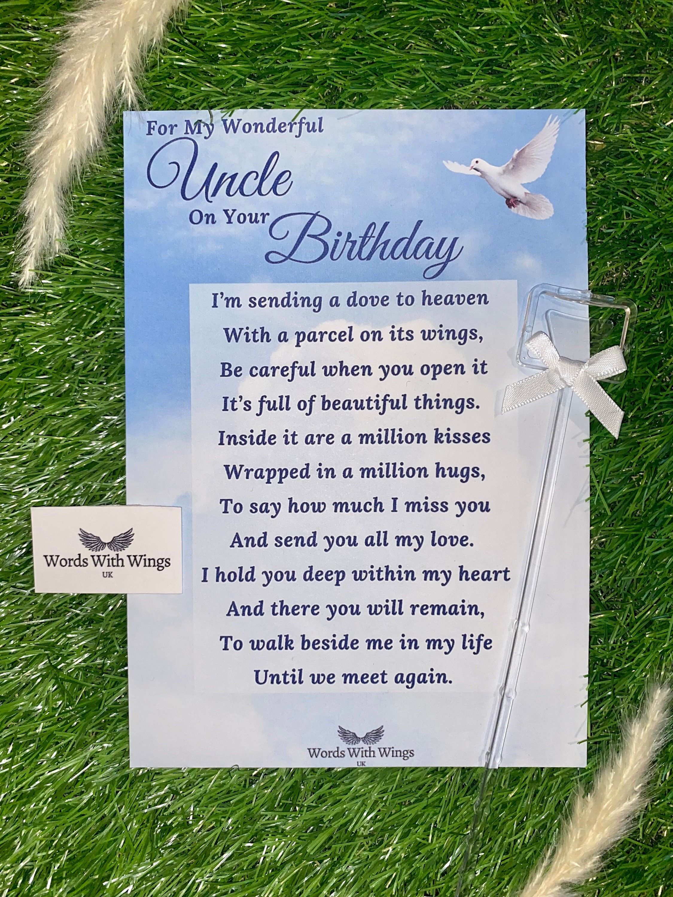 Uncle In Heaven Poem