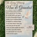 In Loving Memory of A Special Nan & Grandad Grave Card | Memorial ...