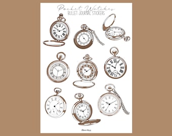 Vintage Pocket Watch - Etsy