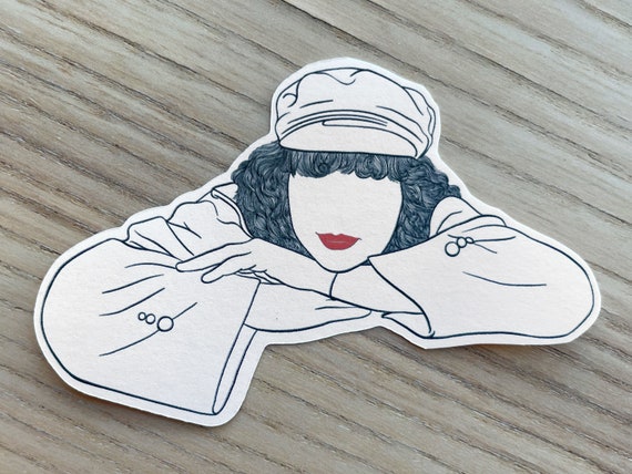 Taylor Swift Red Taylors Version Sticker / Taylor Swift - Etsy