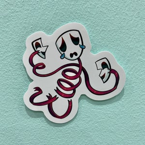 Digital Circus Glossy Vinyl Sticker - Etsy