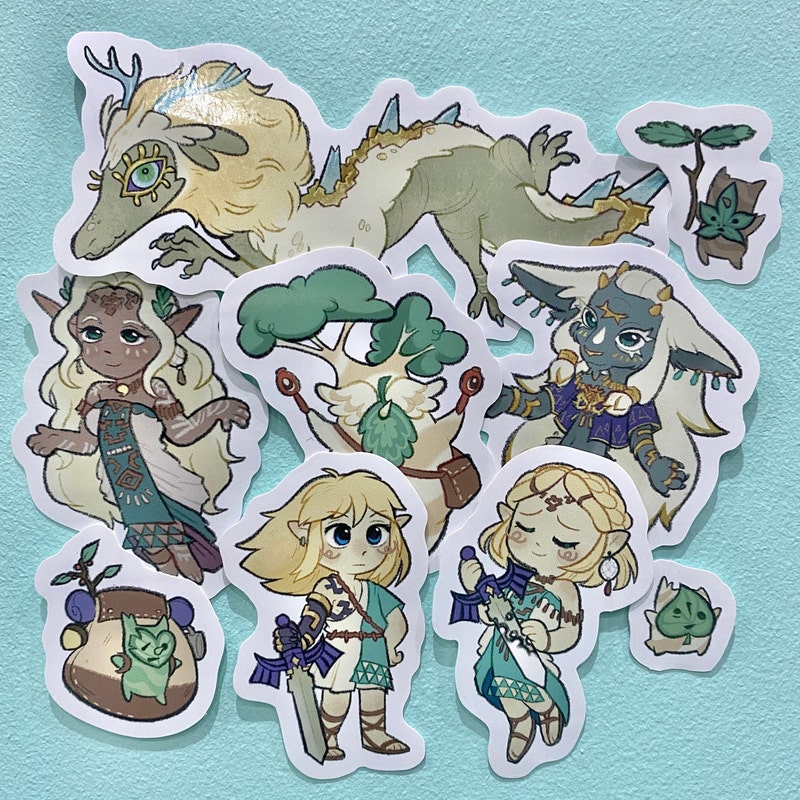 Zelda Stickers - Etsy UK