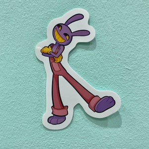 Digital Circus Glossy Vinyl Sticker - Etsy