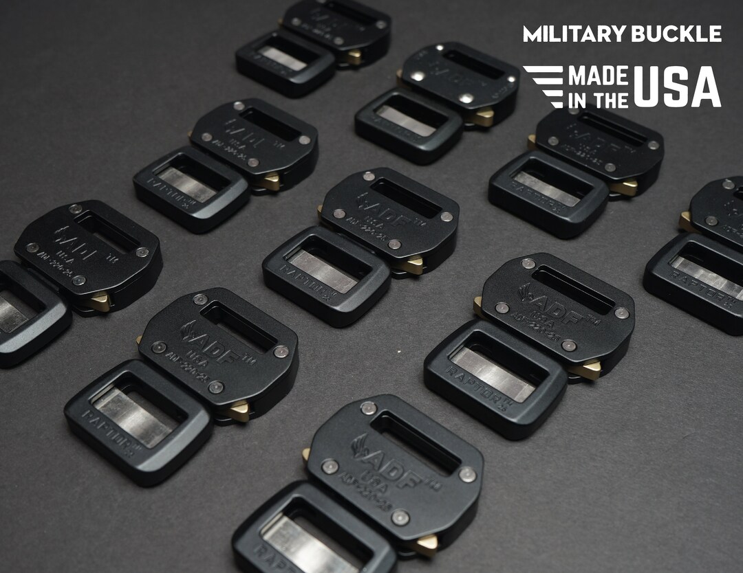 RAPTOR™ 1.0 BUCKLE 10-pack / Military Tactical Belt Buckle / Made in ...