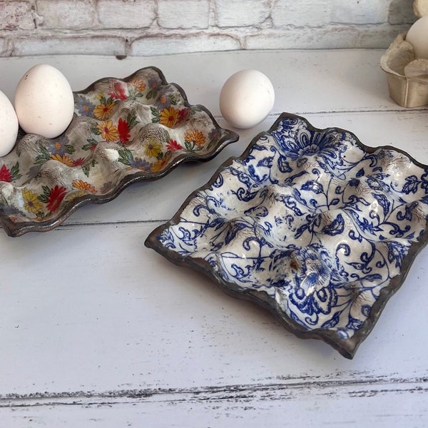 Ceramic Egg Carton - Etsy