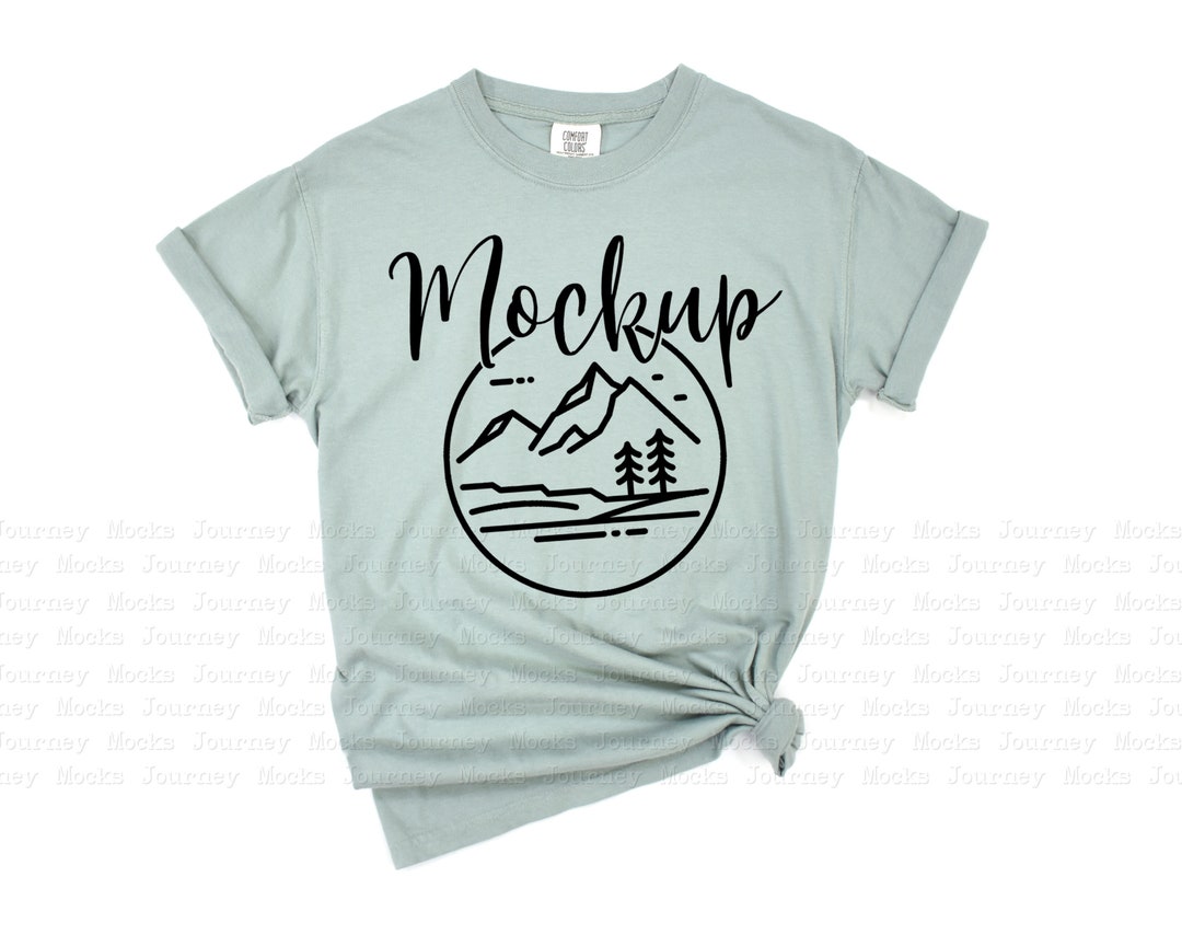 Bay | Comfort Colors 1717 Mockup | C1717 Mockup Bay | Comfort Colors ...