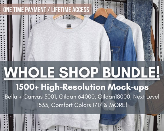 Whole Shop Mockup Bundle Full-access Digital Mock Ups - Etsy