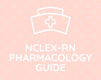 Pharmacology Study Guide for NCLEX-RN (UWORLD + Drug Guide Chart) - Etsy