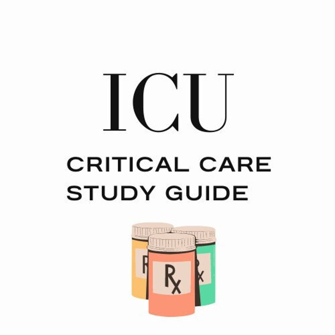 Ultimate Critical Care/icu Study Guide - Etsy