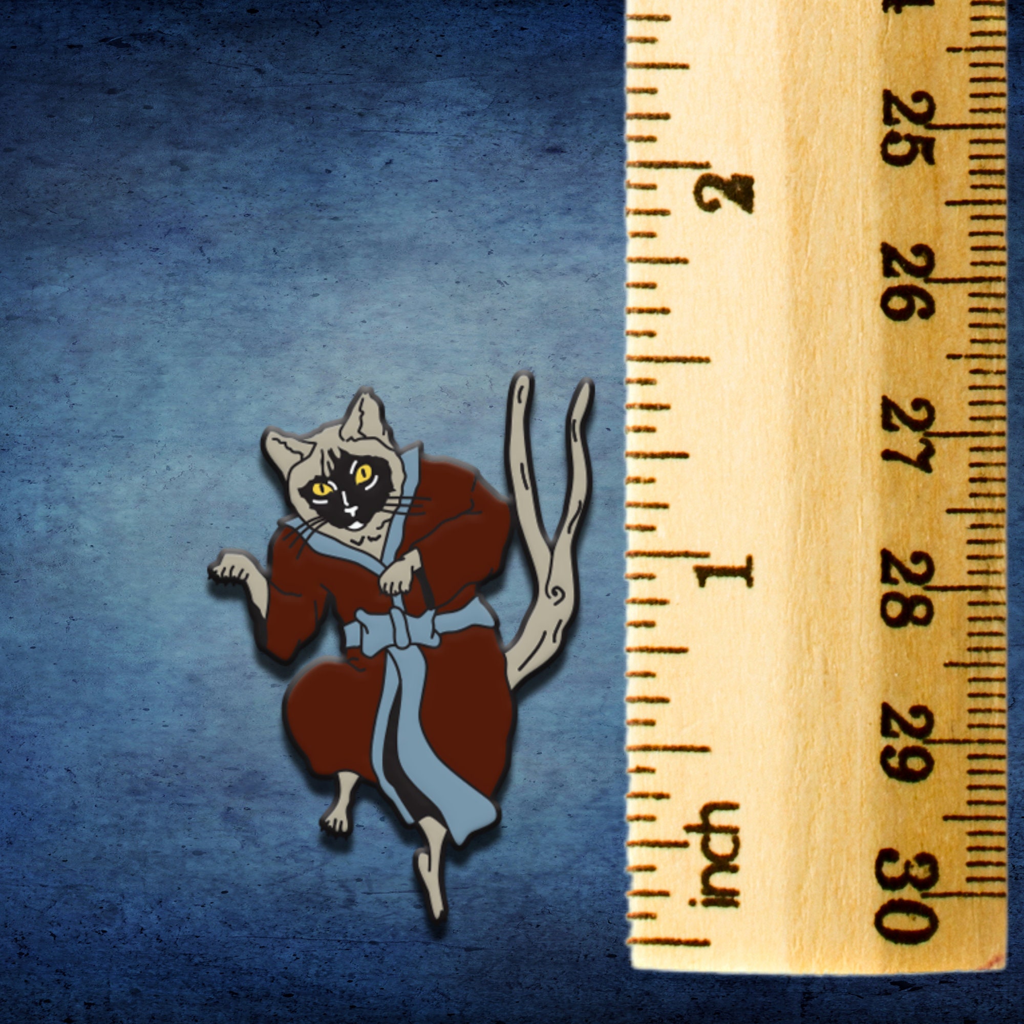 Nekomata Necromancer Cat Japanese Mythology Hard Enamel Pin - Etsy