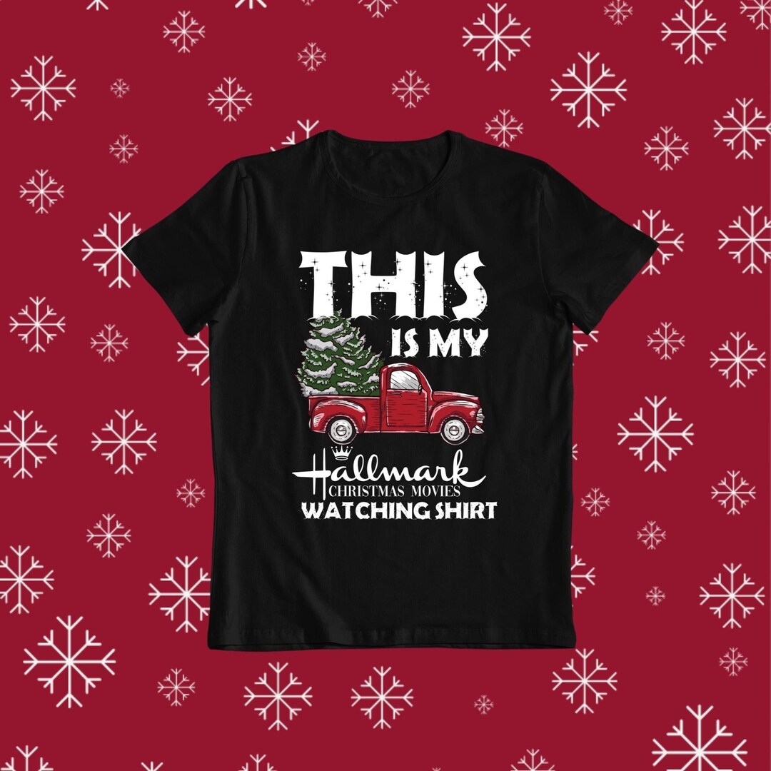 Hallmark Christmas Movie Watching Shirt: Unisex Soft-style Tee - Etsy