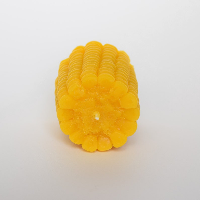 Corn Lover Candle, Corn Candle, 100% USA Natural Bees Wax, Pillar ...