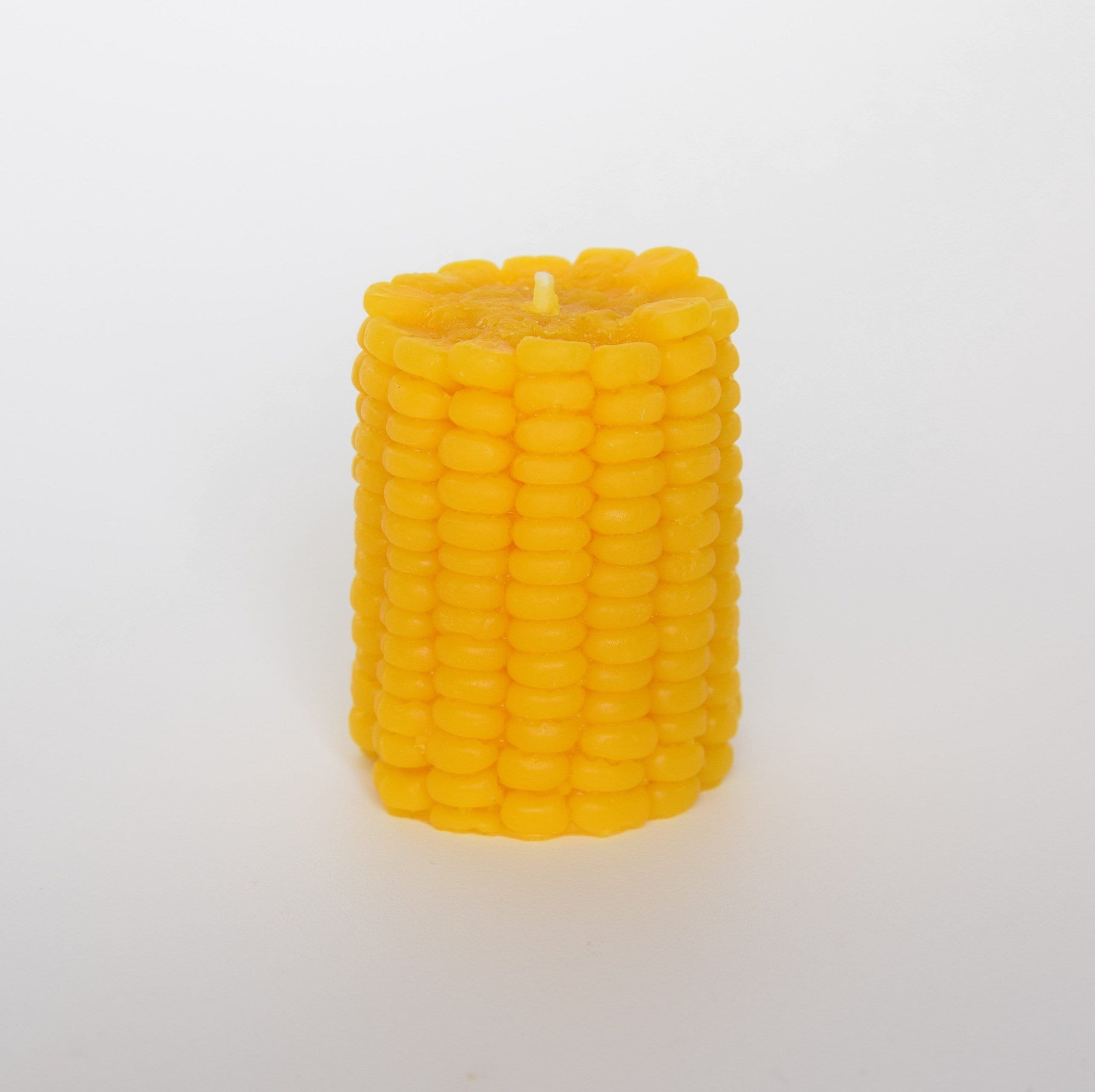 Corn Lover Candle, Corn Candle, 100% USA Natural Bees Wax, Pillar ...