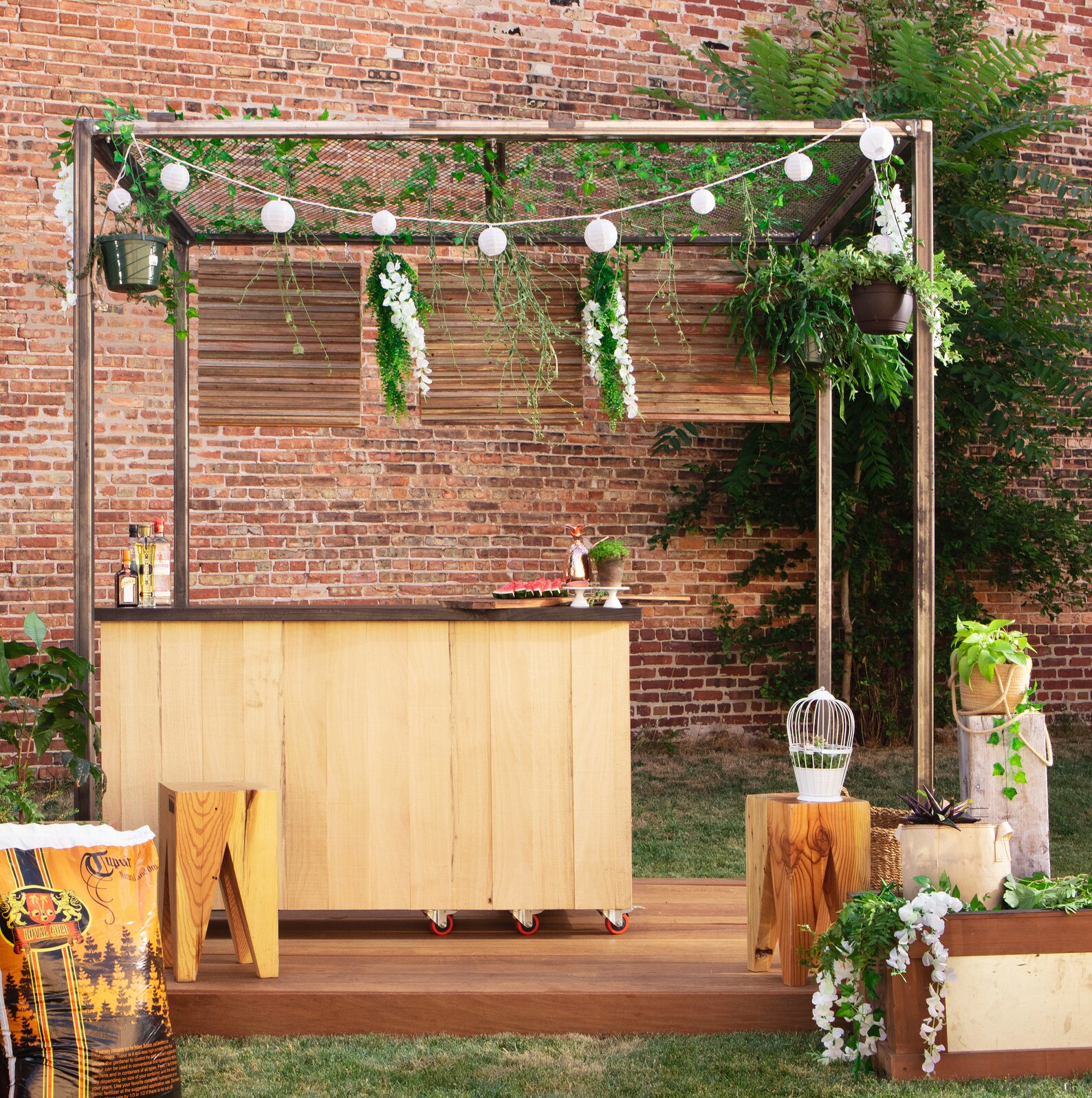 Steel Pergola Stage (message Us to Quote Your Custom Design) - Etsy