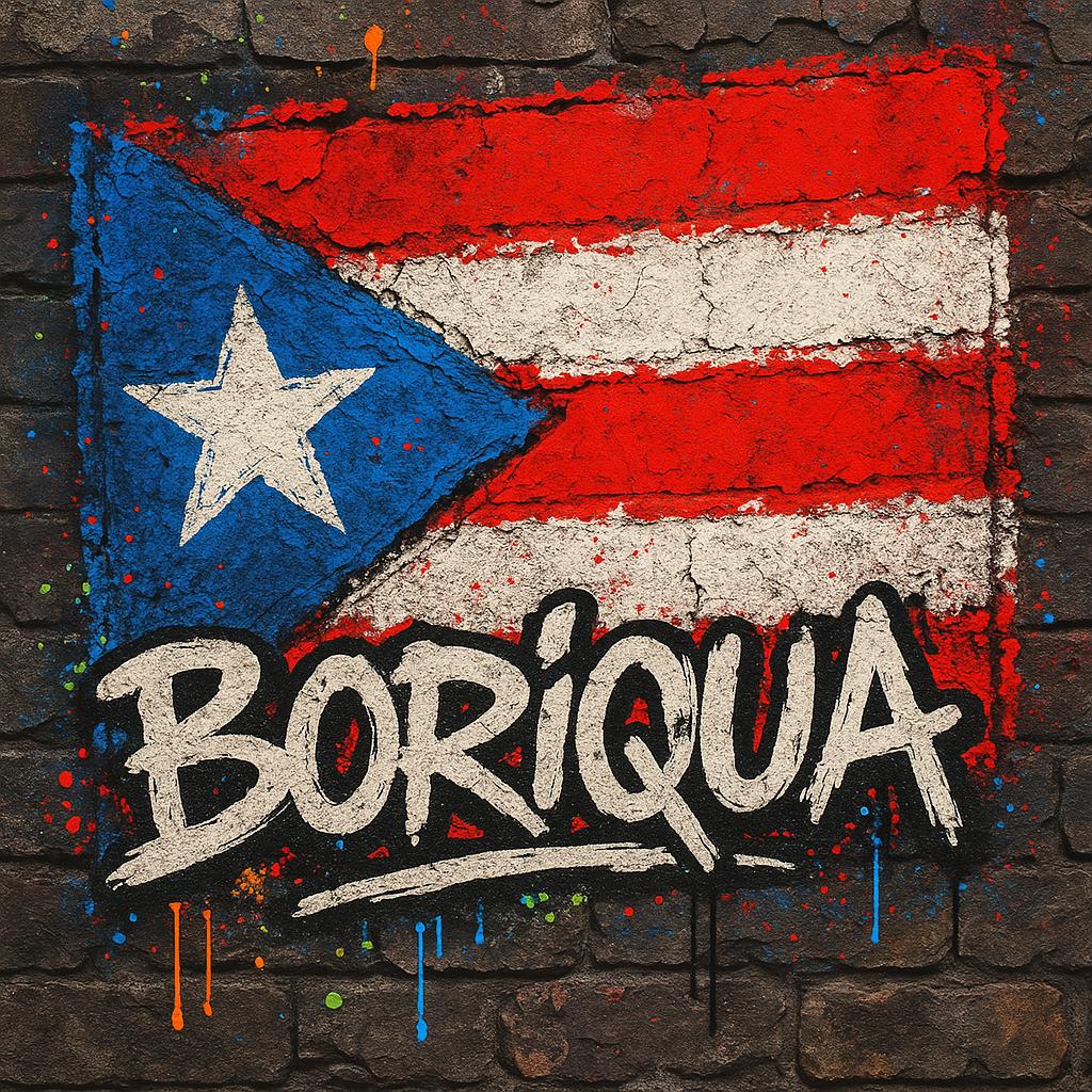 Puerto Rican Flag SVG Bundle: Boricua Graffiti Art, Coqui, San Juan ...