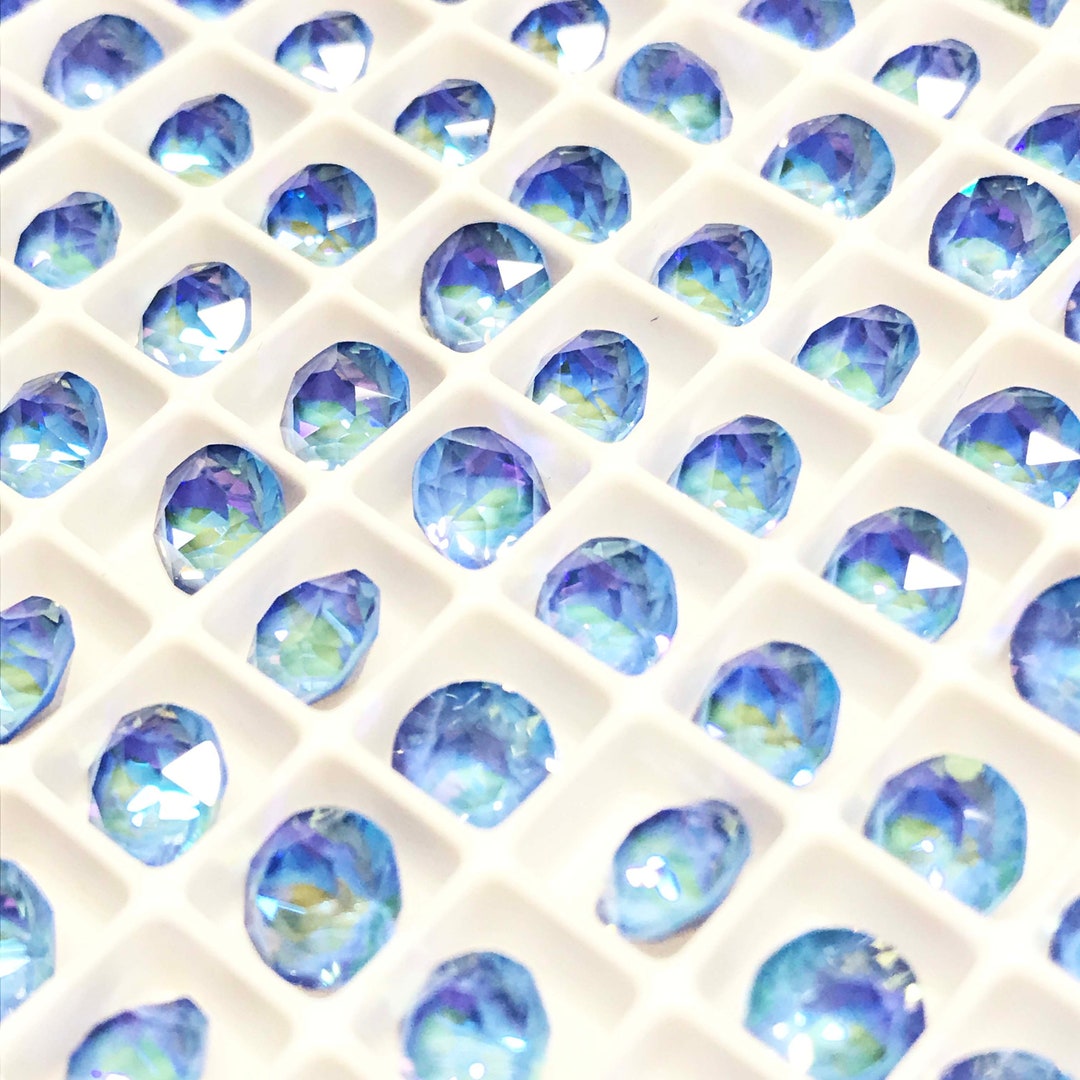 Ocean Delite Austrian Crystal Chaton Stone, Unfoiled, 39ss, Ss39, 8mm ...