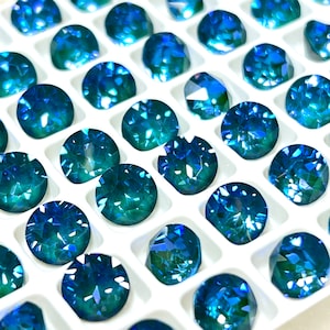 Tropical Teal Crystal Rhinestones, Rare and Exclusive, Aurora 39ss ...