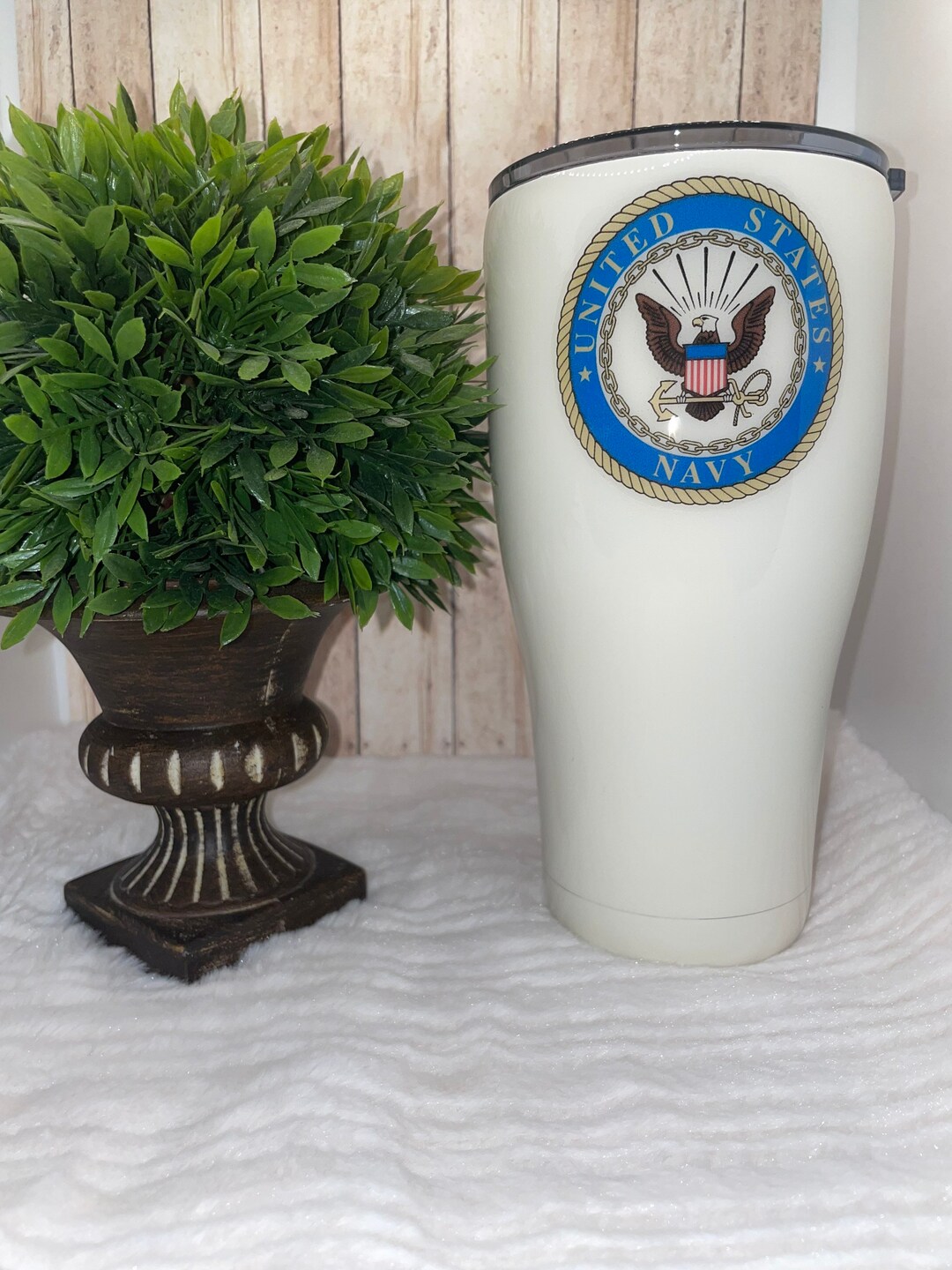US Navy Chief Epoxy Tumbler With Straw - Etsy