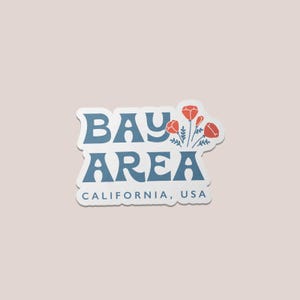 Bay Area San Francisco Vinyl Decal – Waterproof Sticker for Friends ...