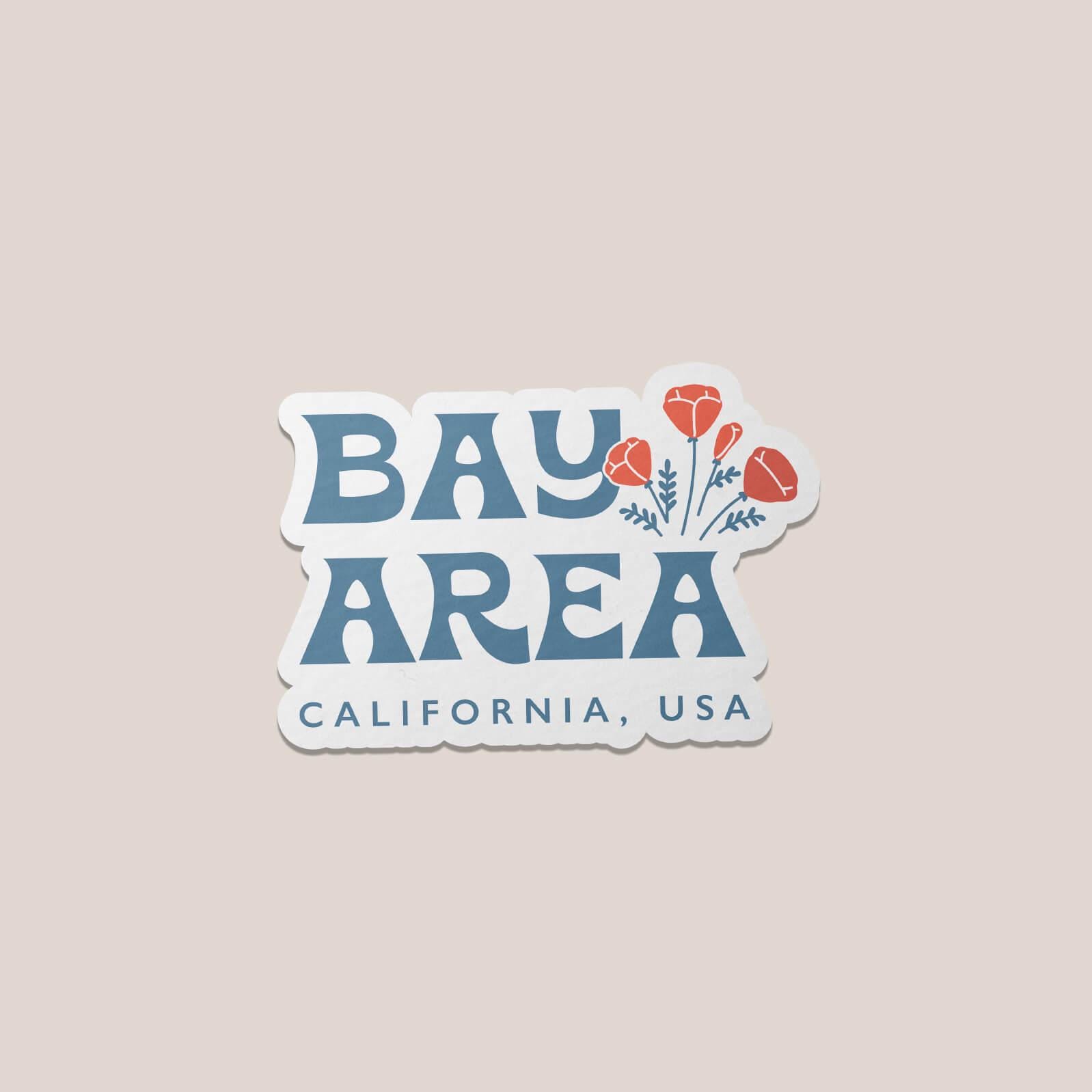 Bay Area San Francisco Vinyl Decal – Waterproof Sticker for Friends ...