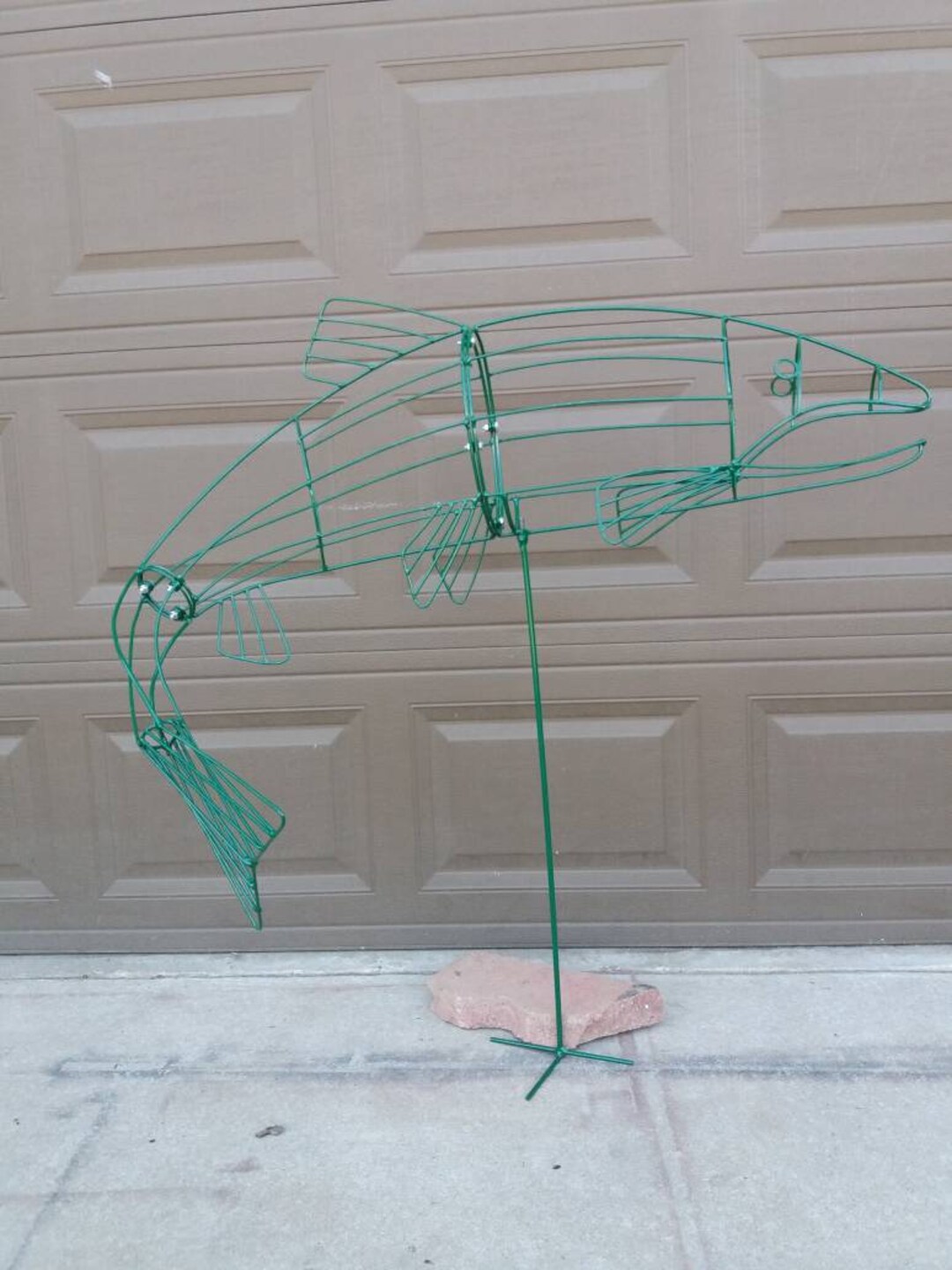 Bass Fish Topiary Frame - Etsy