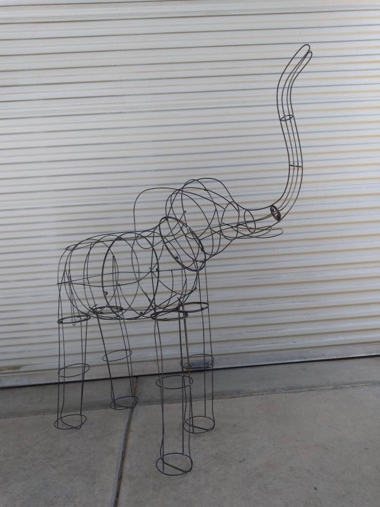 Elephant Topiary Form 5 Foot Tall - Etsy