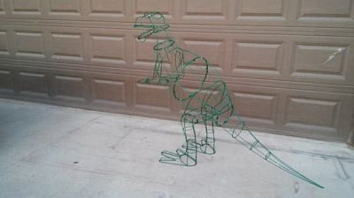 T Rex Topiary Frame Form - Etsy