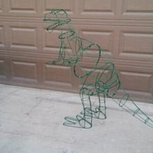 T Rex Topiary Frame Form - Etsy