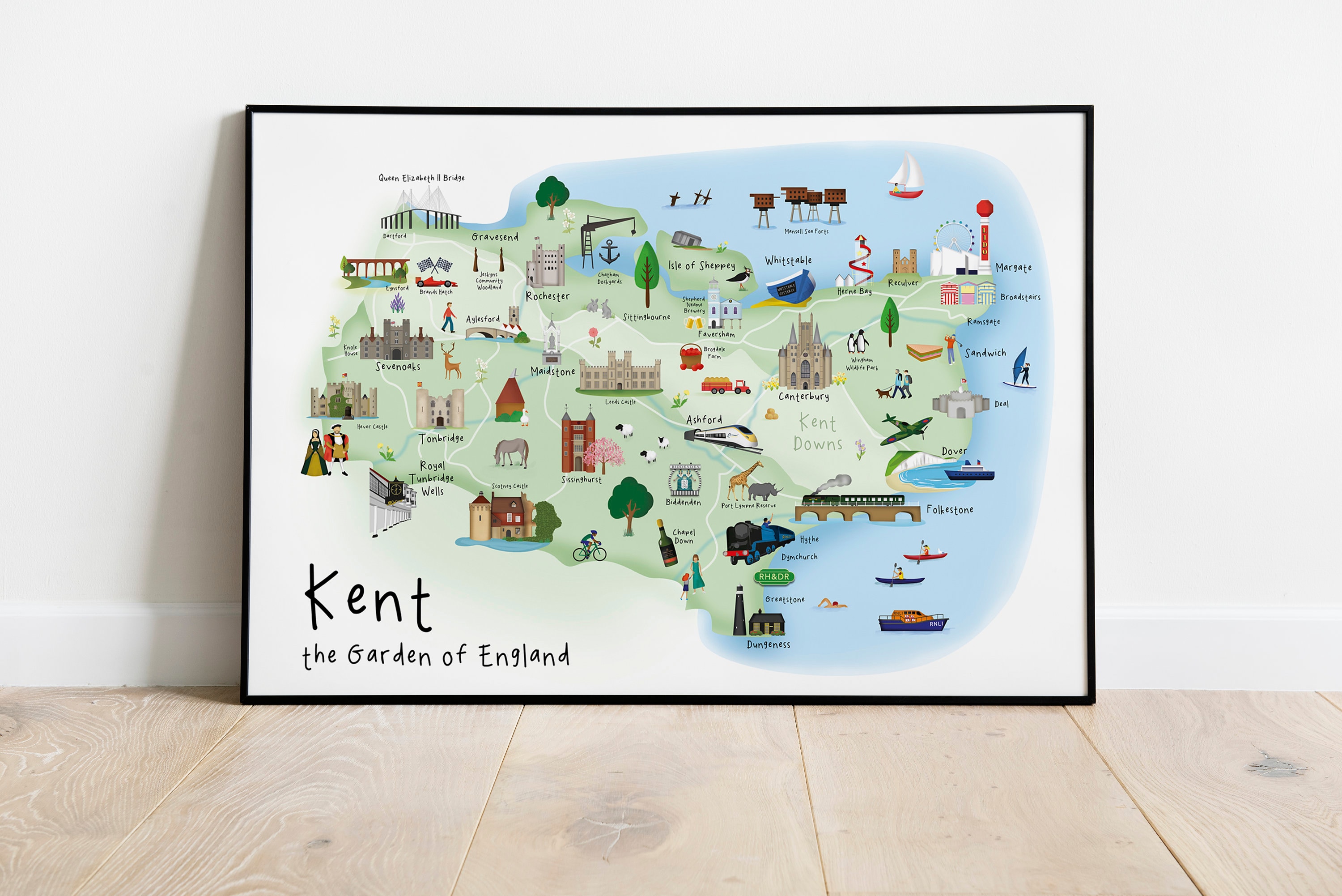 Map Of Kent