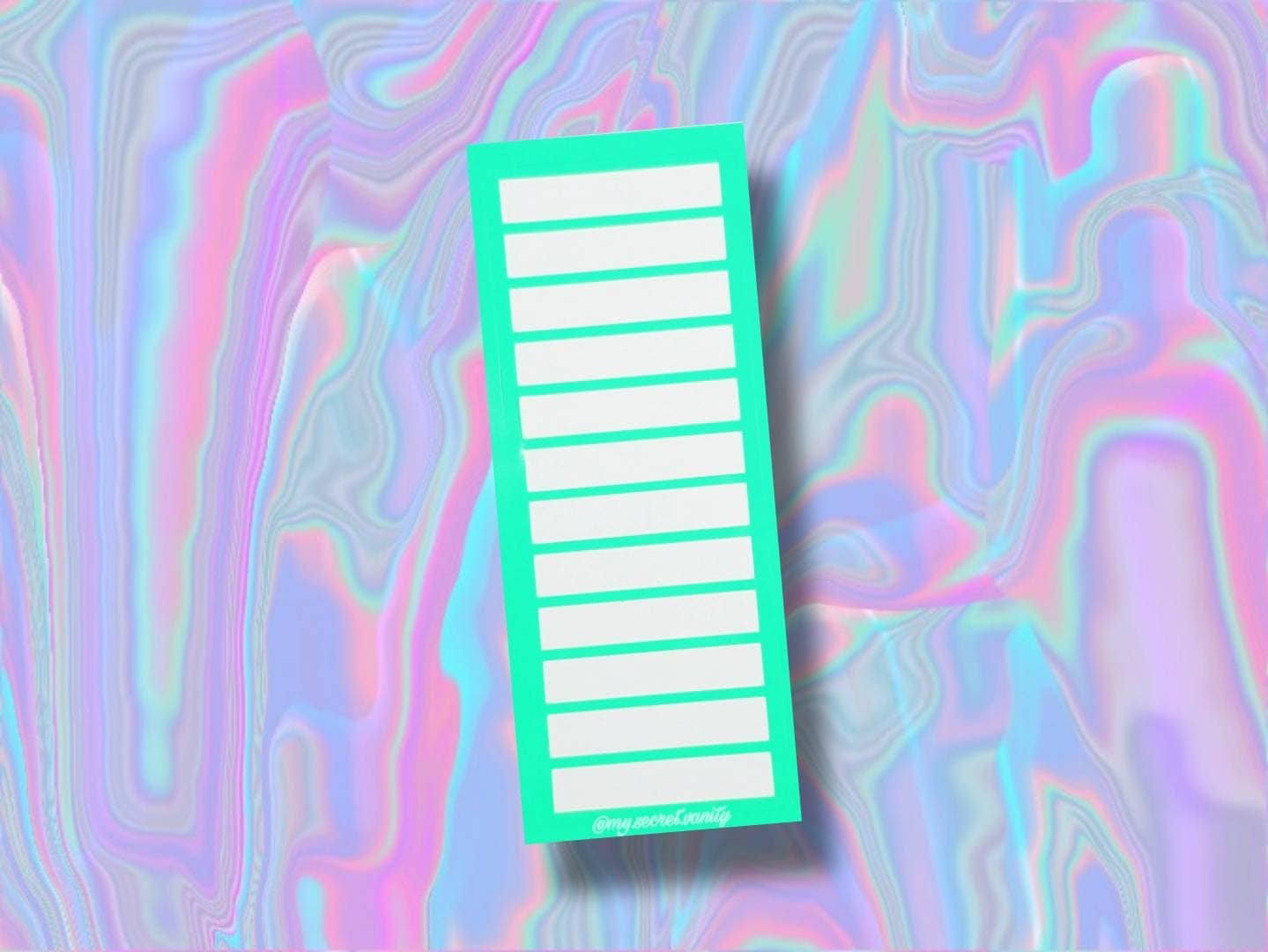 Rectangle (long) Stencil - Etsy