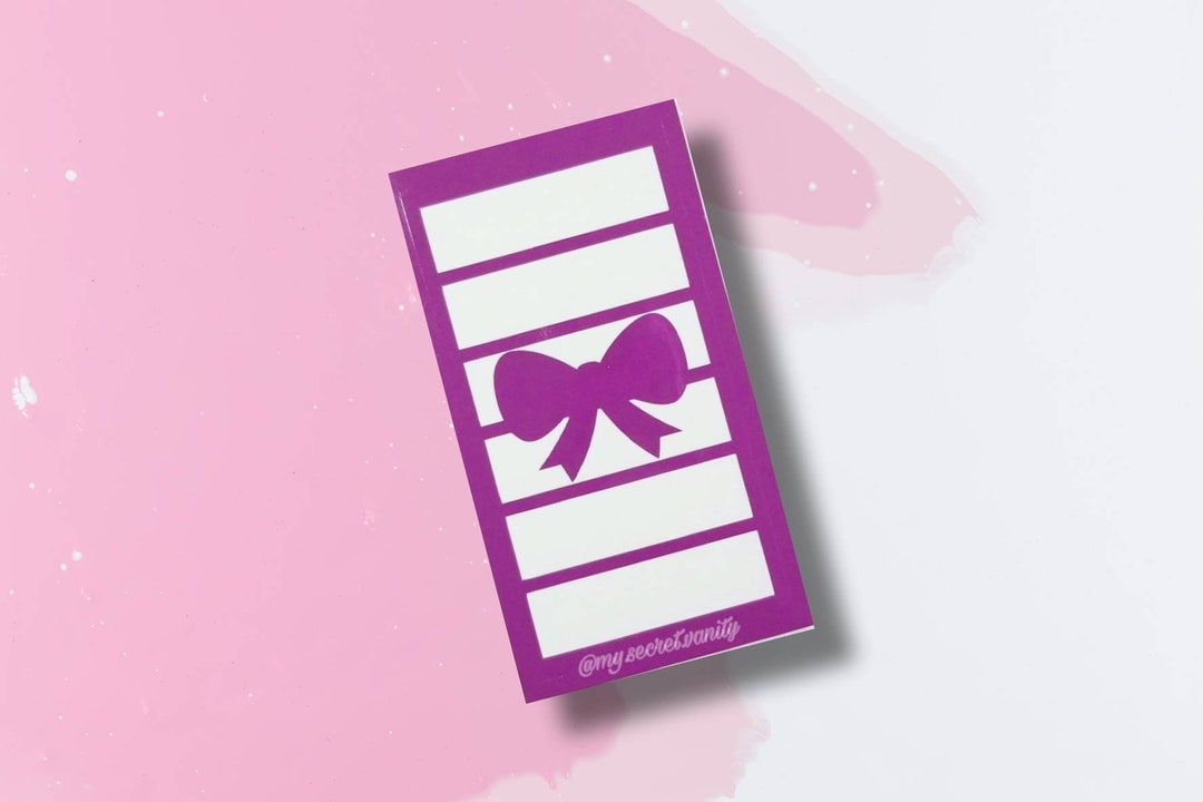 Bow in Rectangle Stencil - Etsy