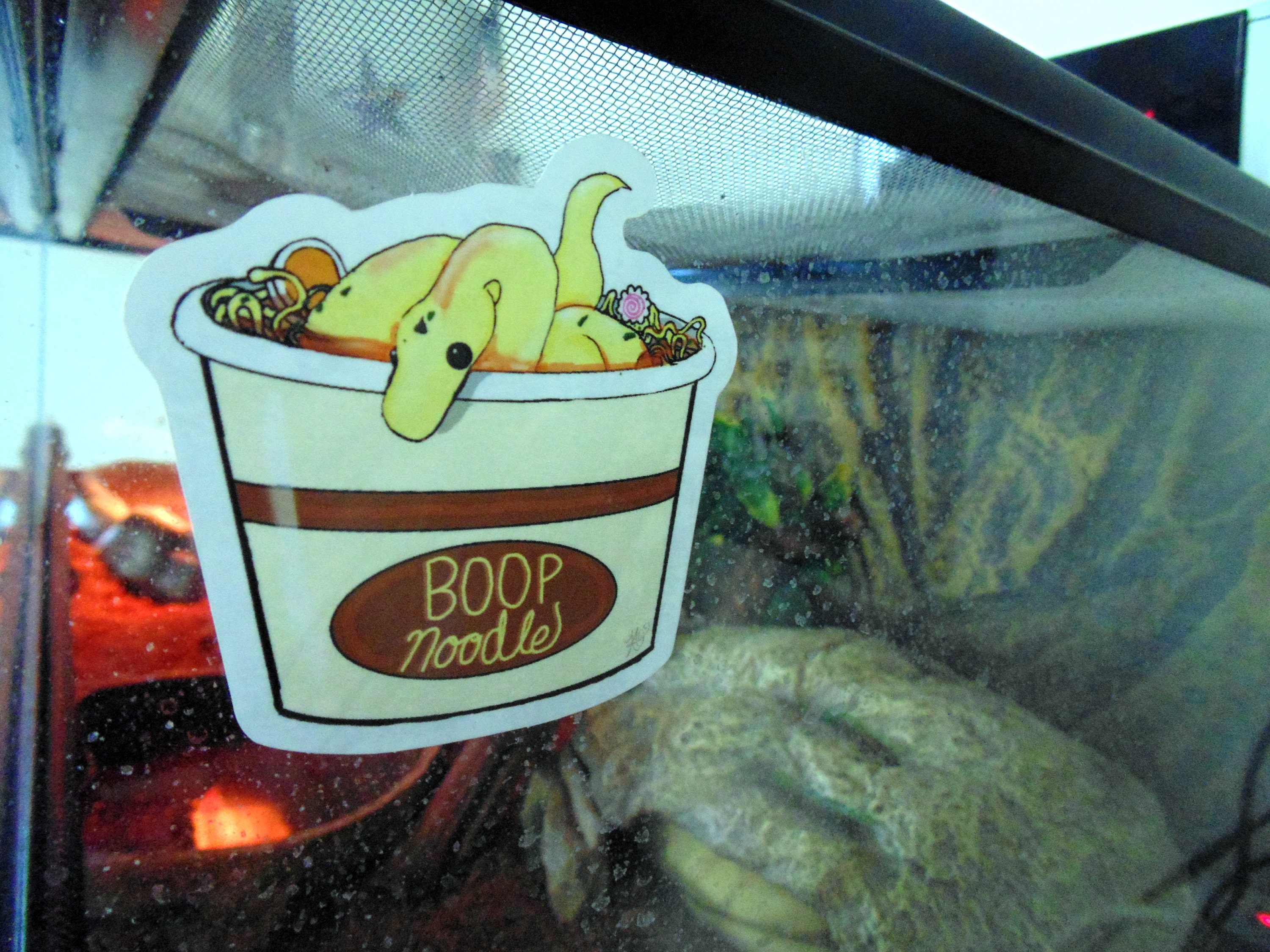 Boop Noodle Sticker - Etsy