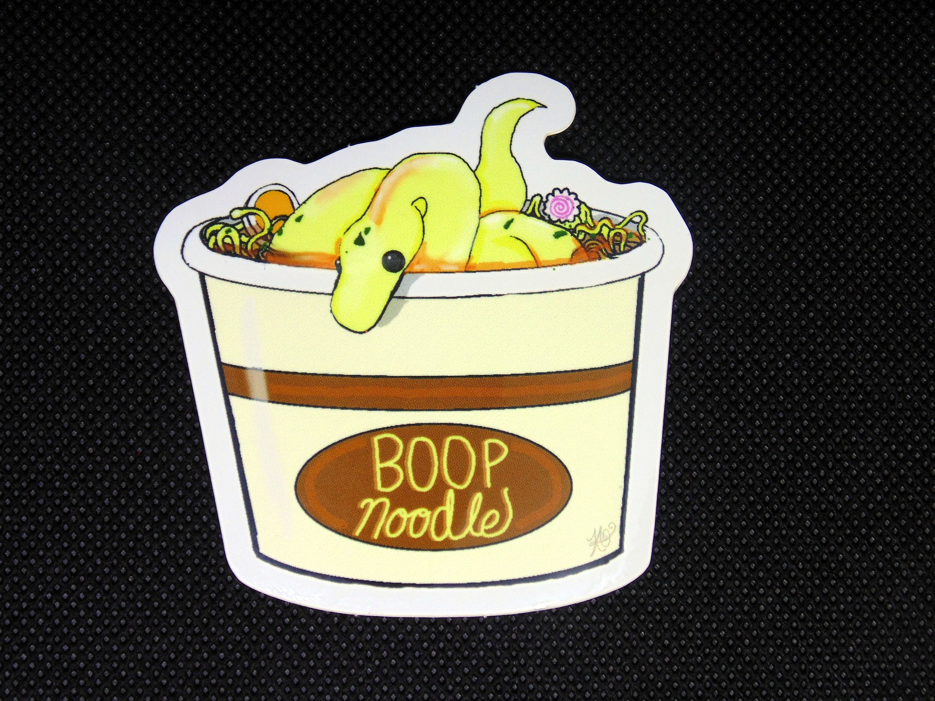 Boop Noodle Sticker - Etsy