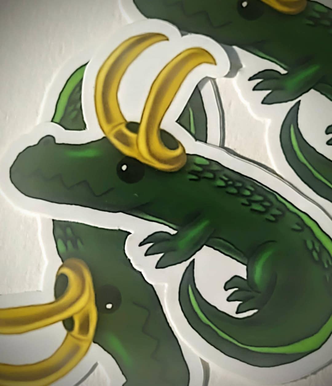 Alligator Loki Sticker - Etsy