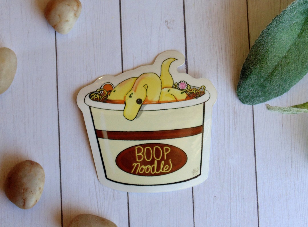 Boop Noodle Sticker - Etsy