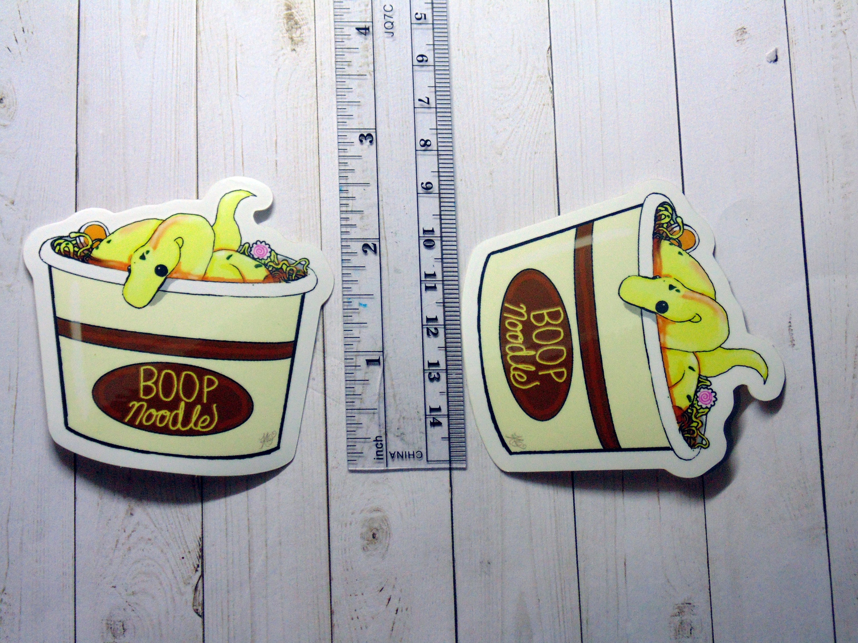 Boop Noodle Sticker - Etsy