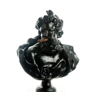 Poseidon Sculpture Pop Art Sculpture Smoking Statue - Etsy