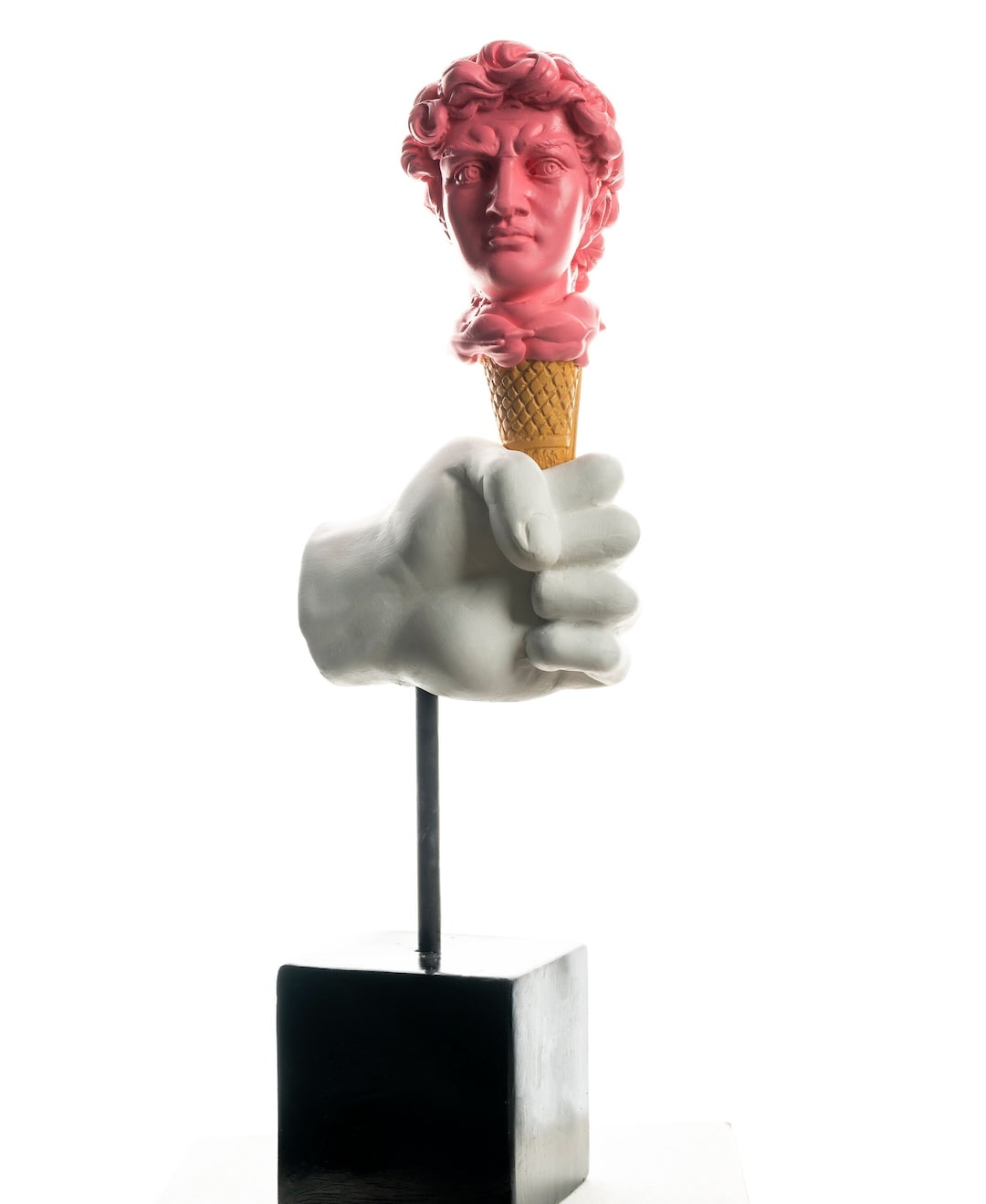 David Ice Cream Sculpture, Pop Art Tabletop Decoration - Etsy