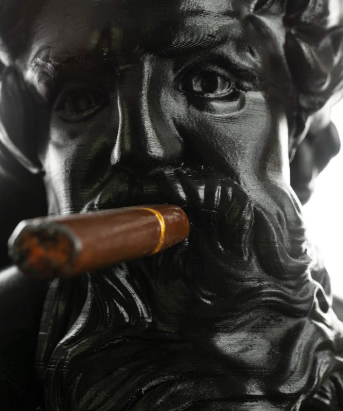 Poseidon Sculpture Pop art sculpture Smoking Statue | Etsy