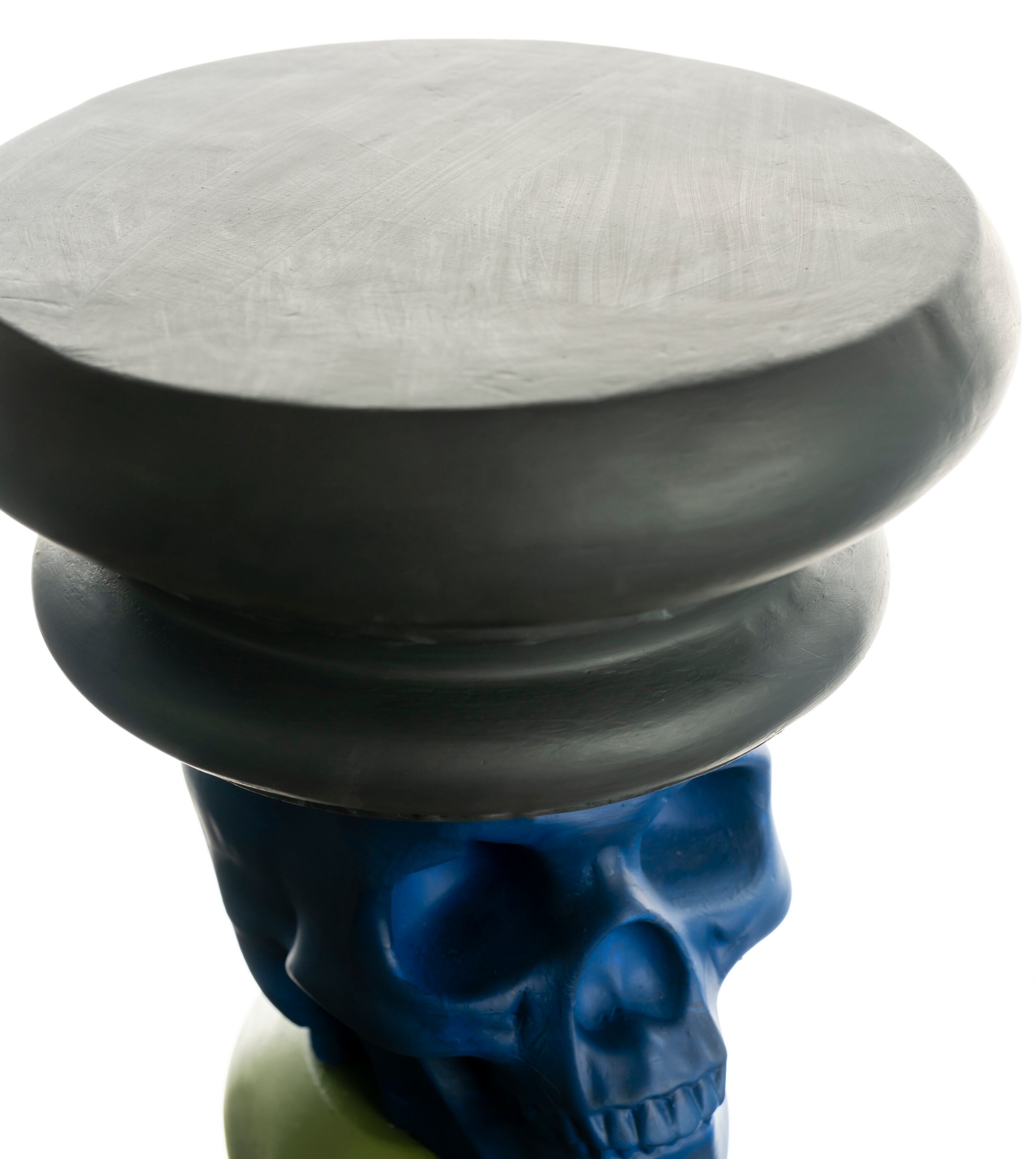 Contemporary Pillar Modern Column Pop Art Design Skull | Etsy