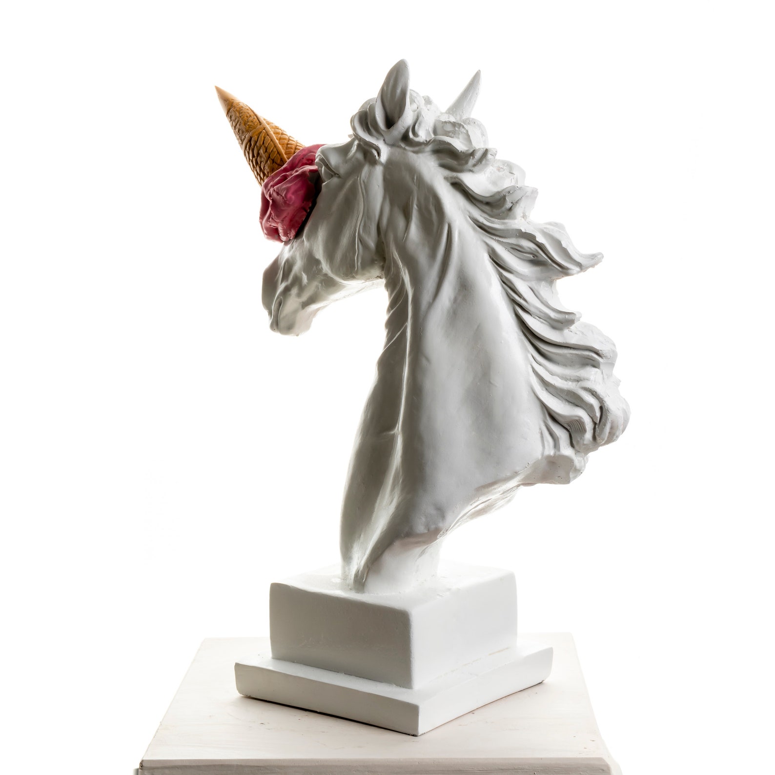 Unicorn Unicorn Statue Decorative Unicorn Bust Pop Art - Etsy