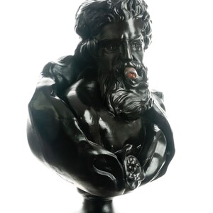Poseidon Sculpture Pop Art Sculpture Smoking Statue - Etsy