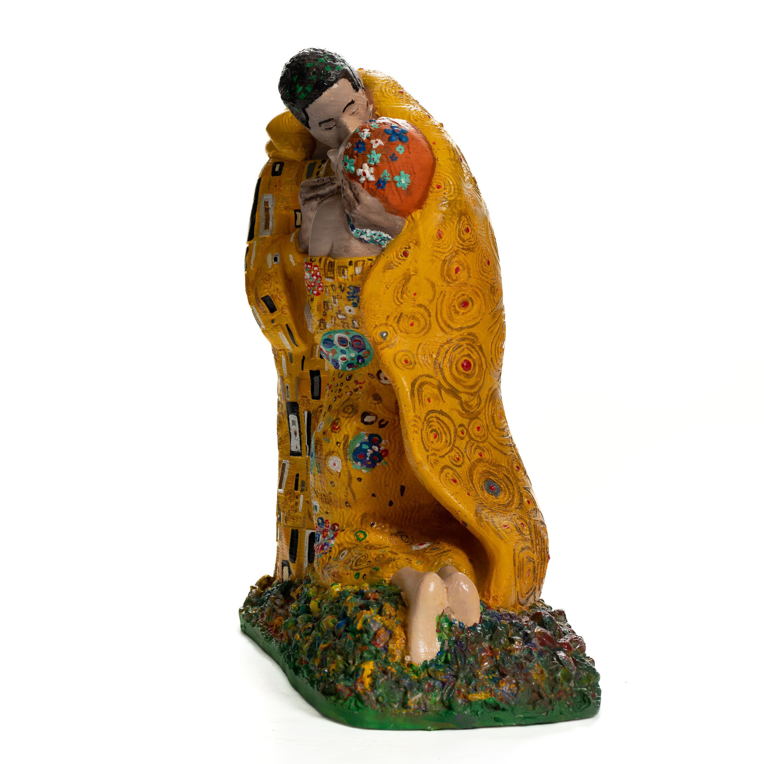 The Kiss Gustav Klimt Sculpture Art Nouveau Sculpture - Etsy UK