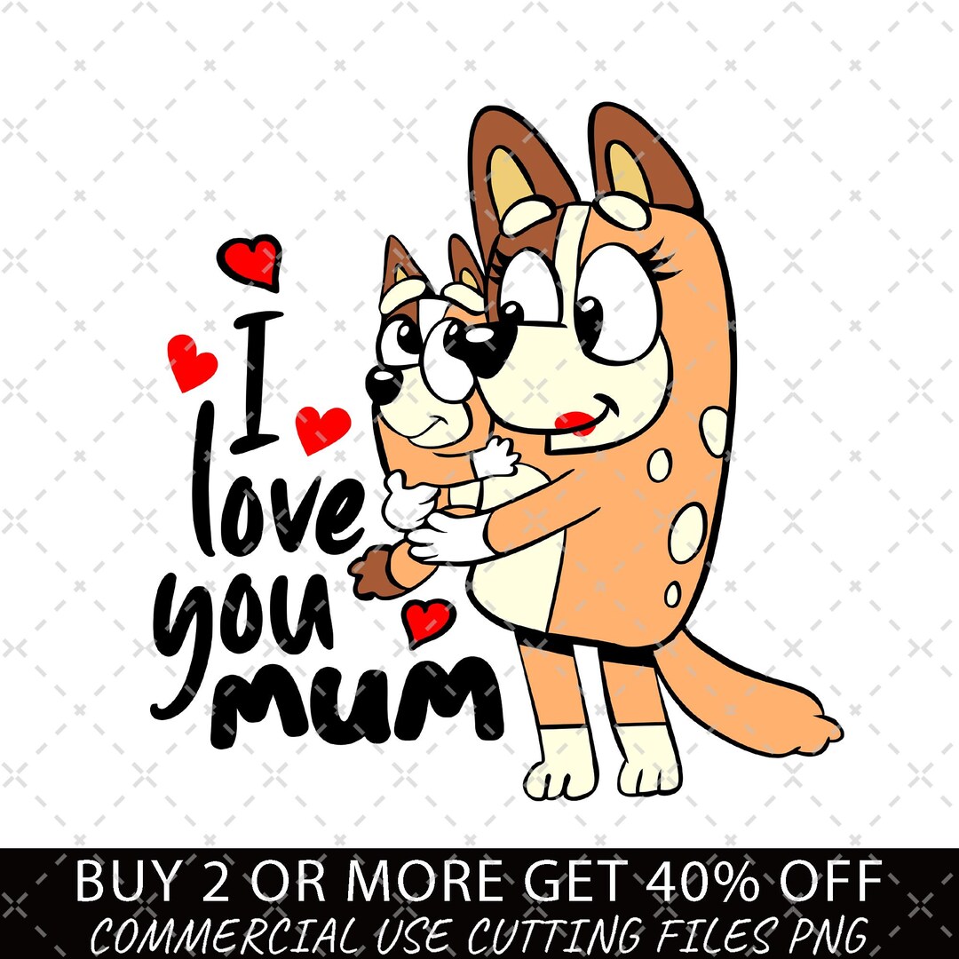 Bluey Thanks Dude Png, Bluey Friends Instant Download Png, Ready to ...